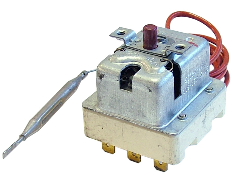 SAFETY THREE-PHASE THERMOSTAT 107°C